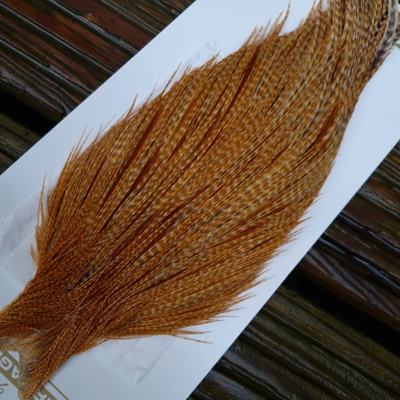 Whiting Heritage Hackles Rooster Cape in Mixed Colours S Dark Barred ...