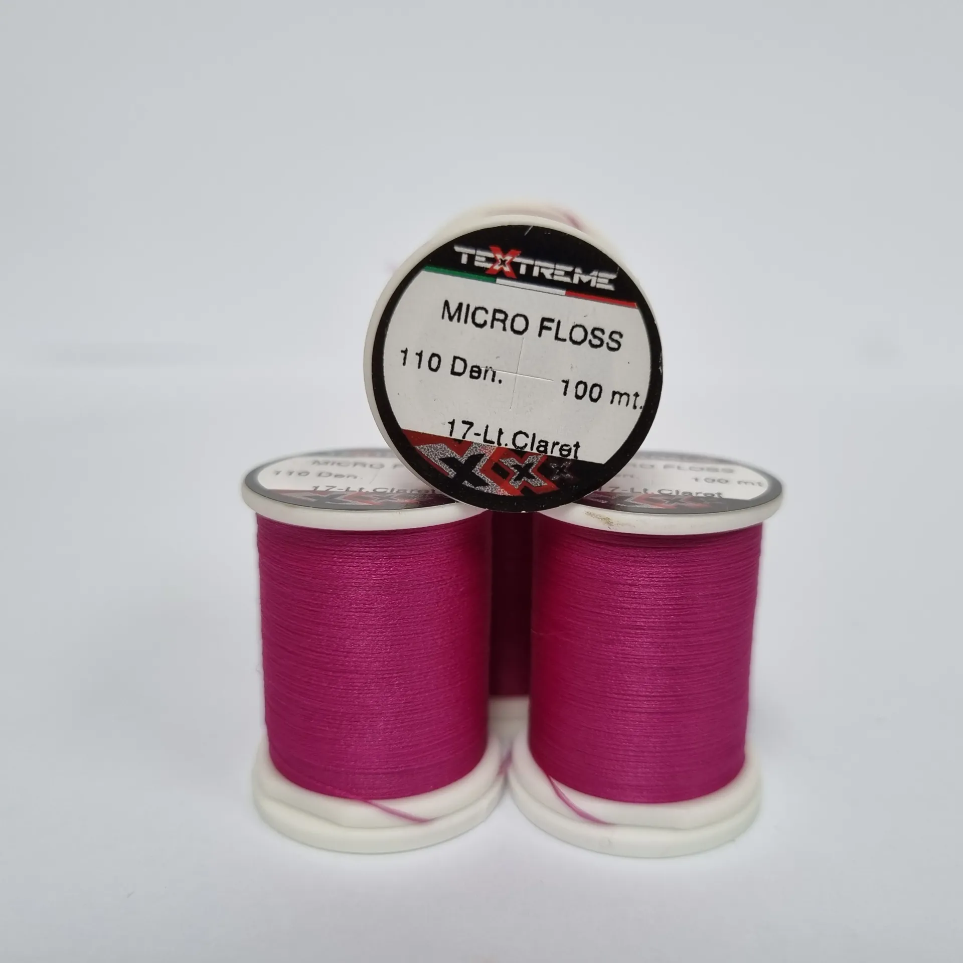 TEXTREME Micro Floss 110 Den in 17- Light Claret